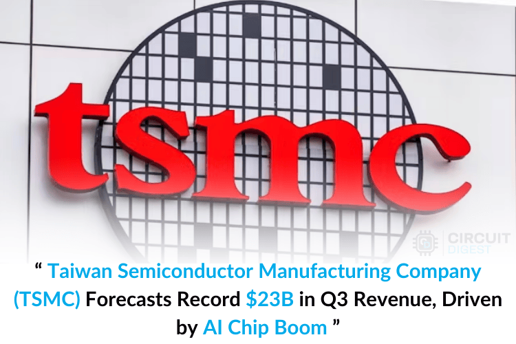 TSMC Set to Achieve 34% Q3 Revenue Growth Driven by Rising AI Demand TSMC Set to Achieve 34% Q3 Revenue Growth Driven by Rising AI Demand